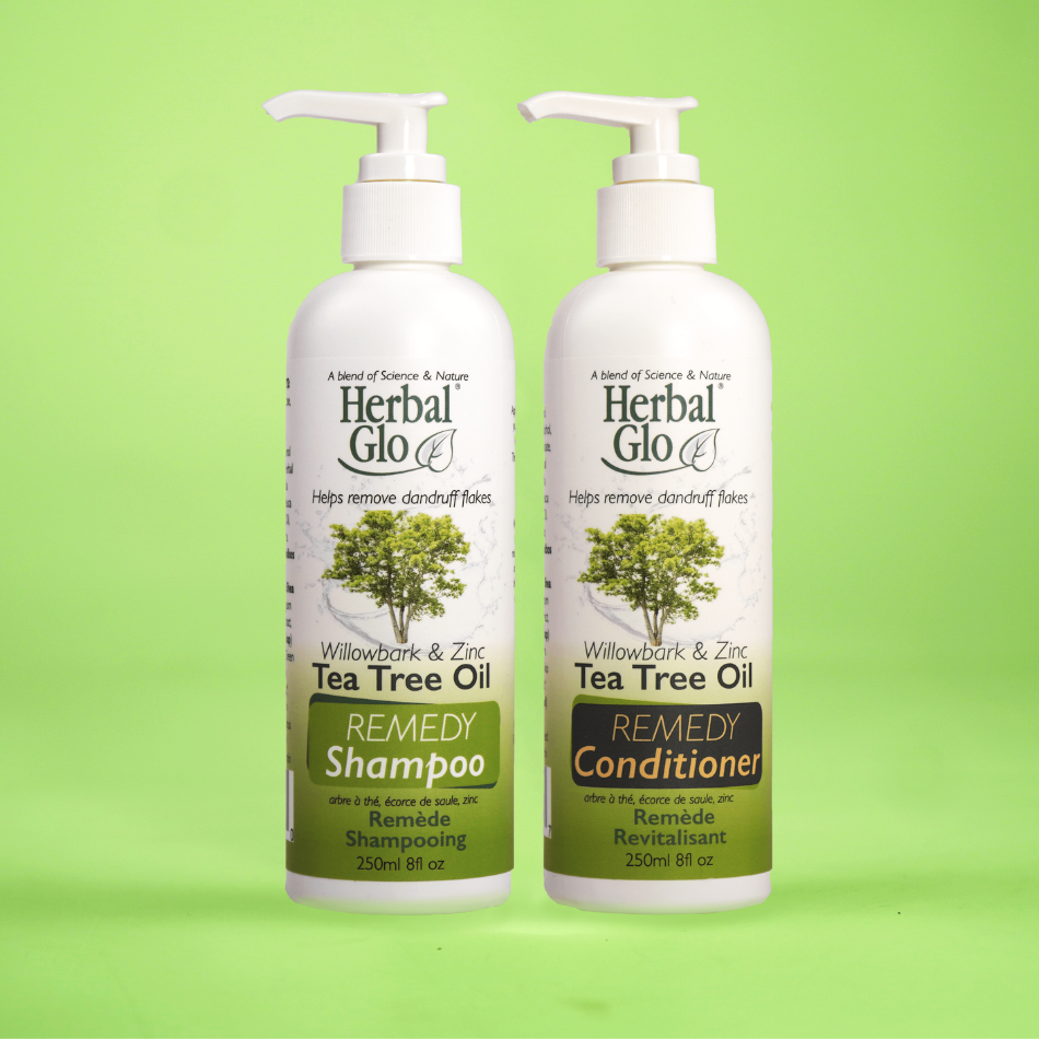 Tea Tree Oil Remedy Shampoo & Conditioner Value Pack – Herbal Glo Hair ...